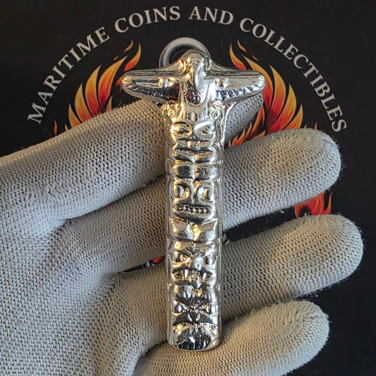 2.50 Silver Totem Pole by Beaver Bullion – Maritime Coins and Collectibles